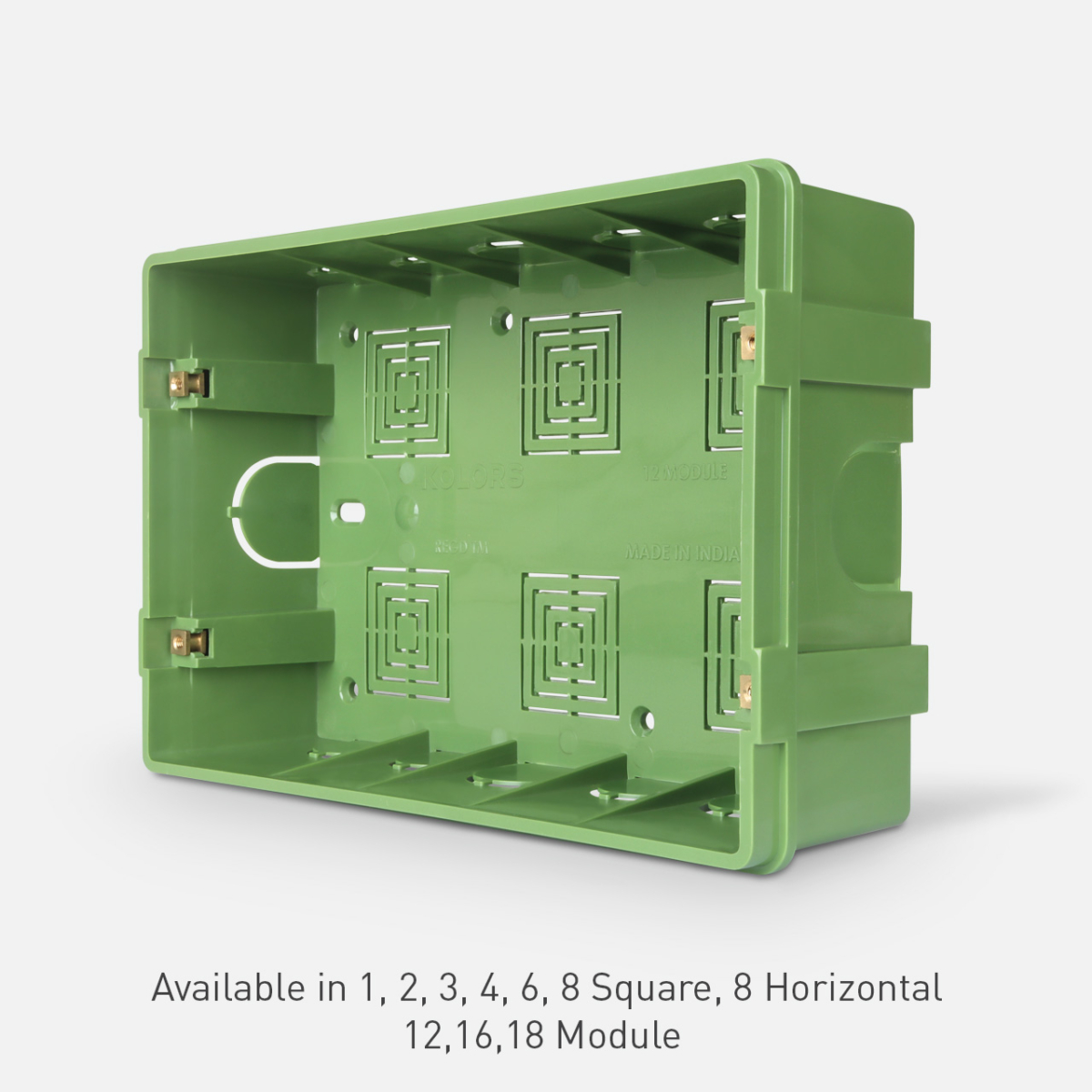 FLUSH MOUNTING PLASTIC BOXES – Kolors India Private Limited